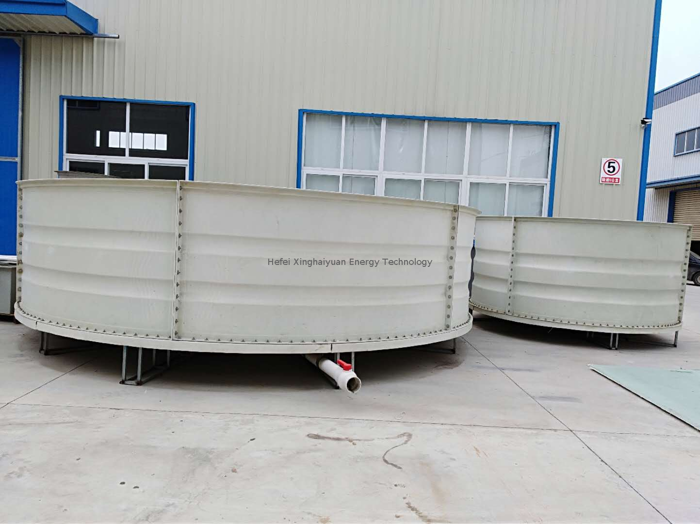 Fiberglass aquaculture pond fish breeding tank from China manufacturer ...